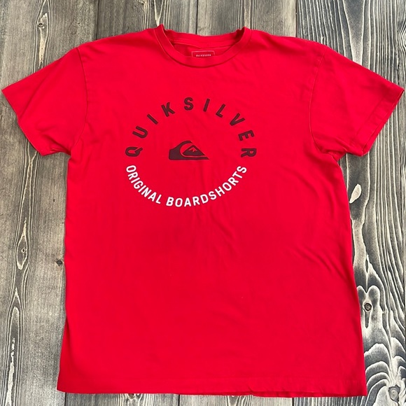 Quiksilver | Shirts | Mens Red Quicksilver Shirt | Poshmark